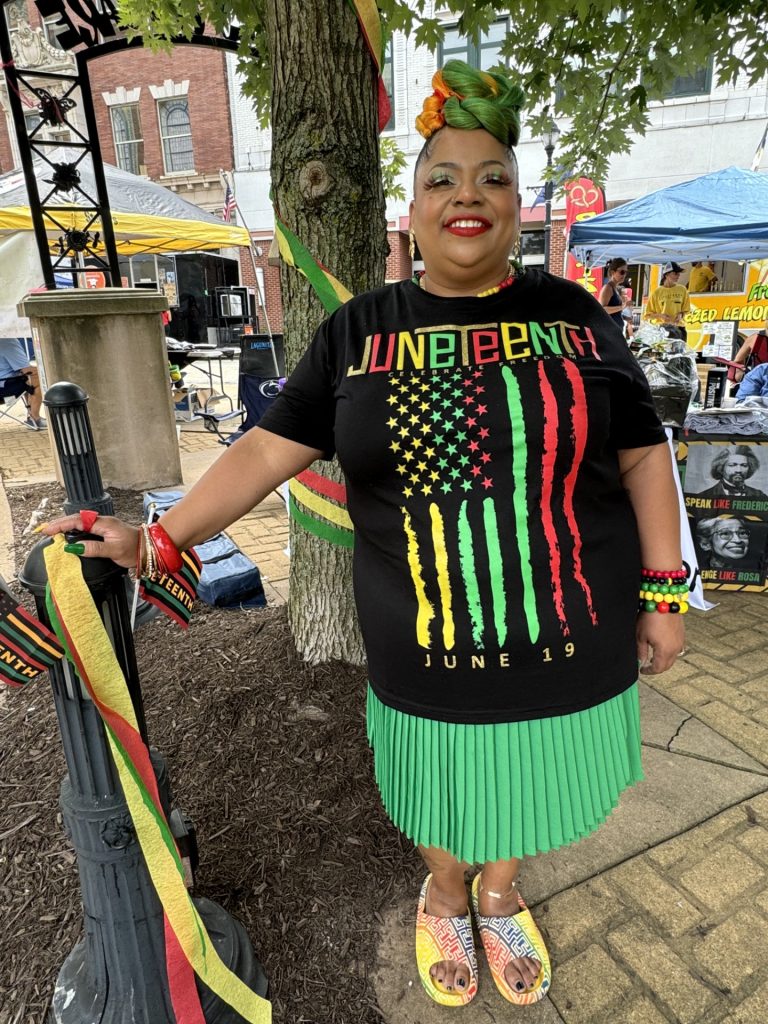 Juneteenth celebration draws crowds to Storey Square - Herald-Standard